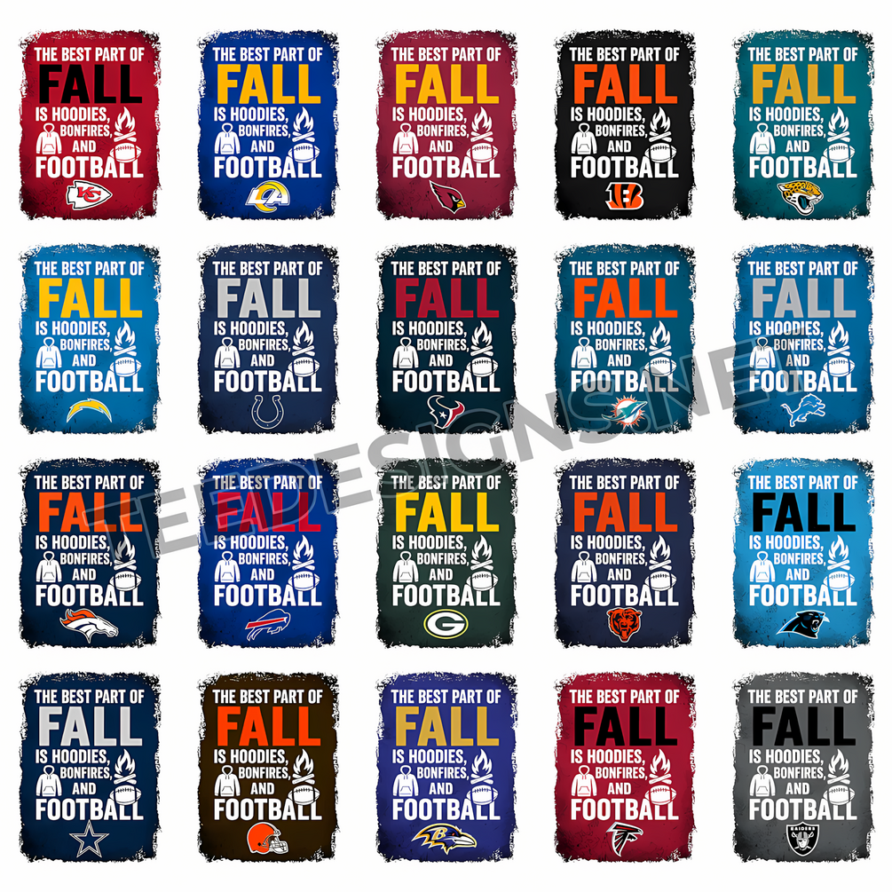 32 NFL Fall Designs PNG