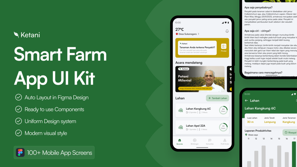 Ketani - Smart Farm App UI Kit