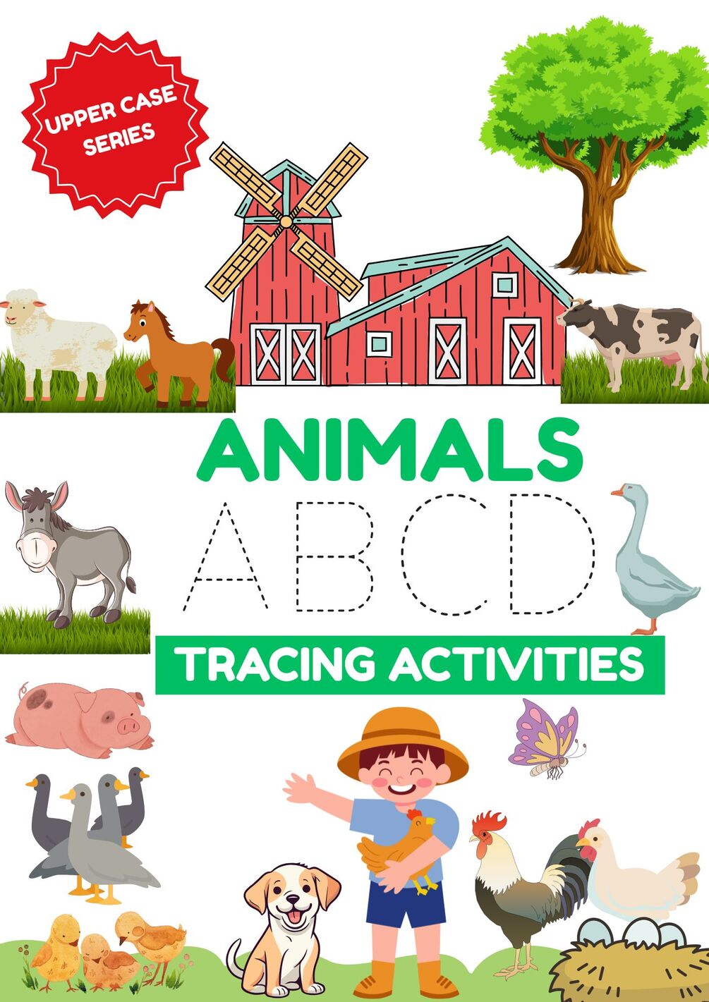 Animals Alphabet Tracing Activities