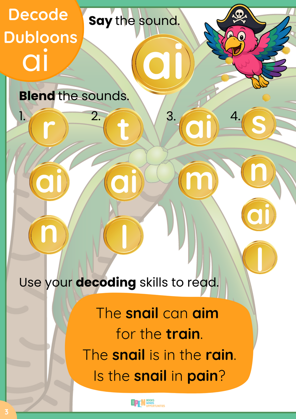 Power Phonics Book 2 – Synthetic Phonics for Early Readers (Grade 1–2)