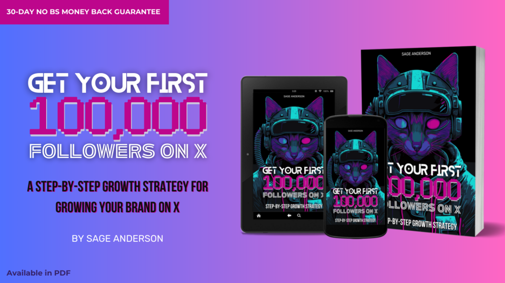 Get Your First 100,000 Followers on X: Step-by-Step Growth Strategy