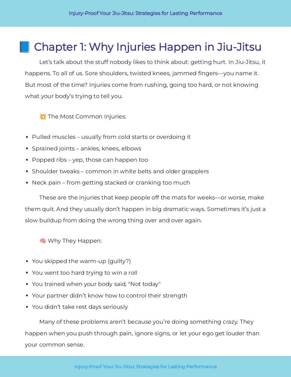 Injury-Proof Your Jiu-Jitsu Game!