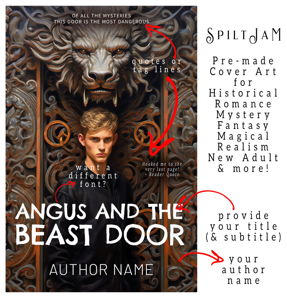 Angus and the Beast Door - Premade Cover Art Young Adult Fantasy ...