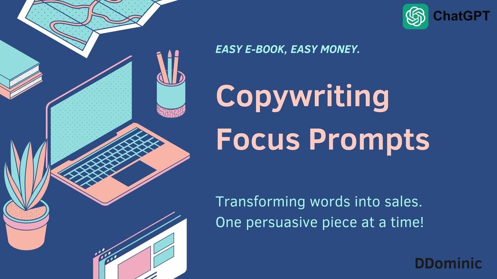Copywriting Focus (+109 ChatGPT Prompts)