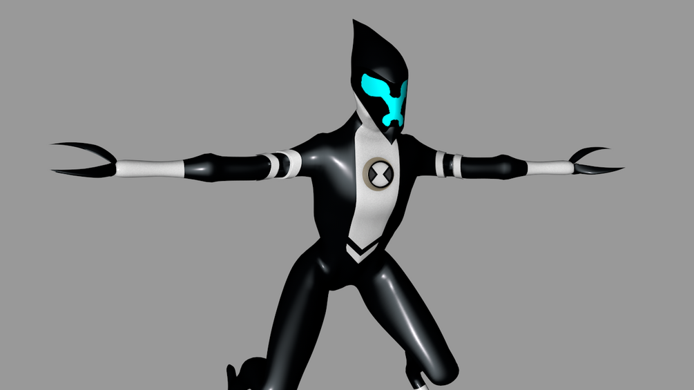 Xlr8 Ben 10K Classic 3d Model