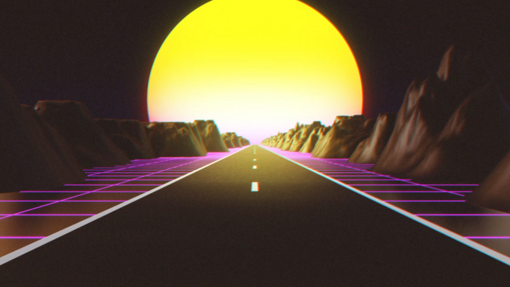 Synthwave Road Loop Version 1