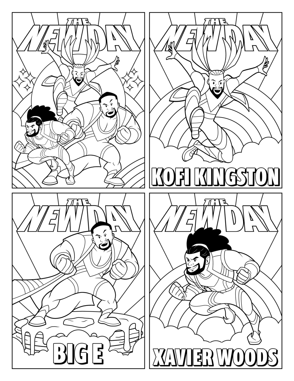 The New Day Coloring Pages