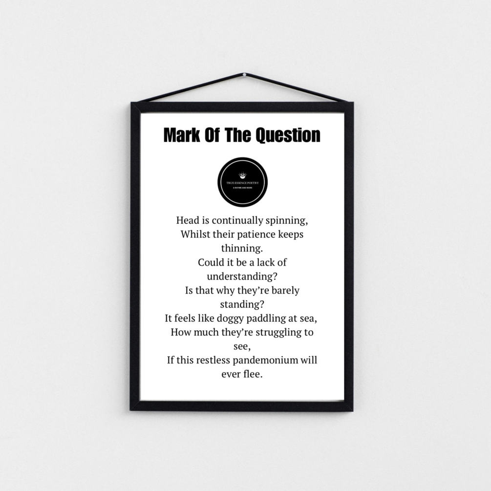 Mark Of The Question Poem