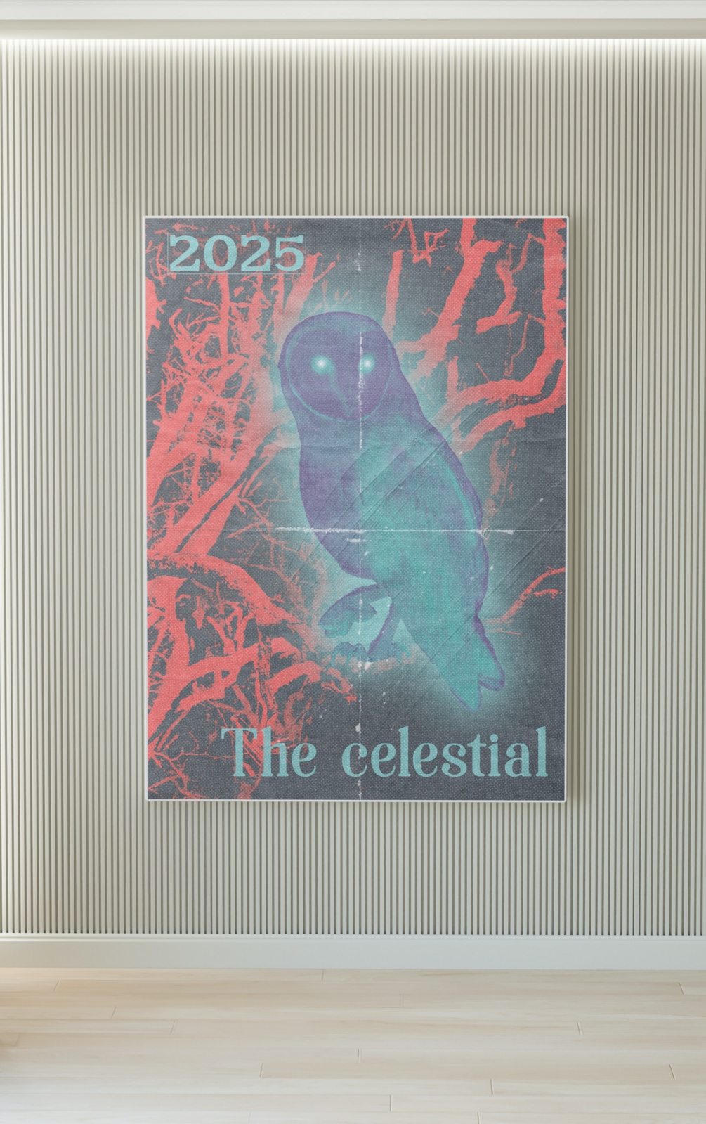 The Celestial Owl-Poster