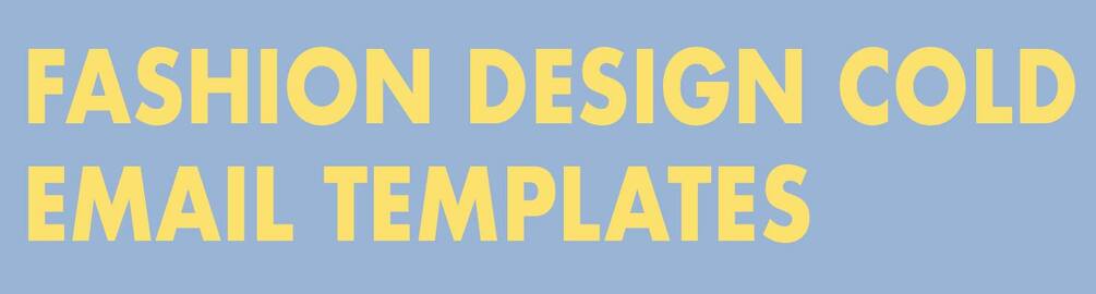 Free Cold Email Template