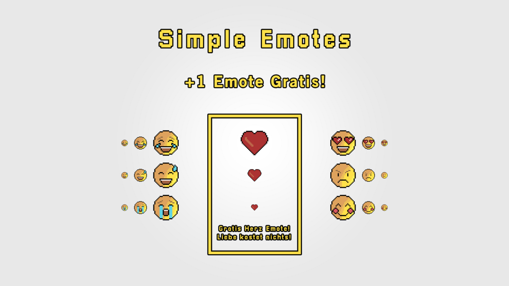 Simple Emotes (+1 Gratis!)