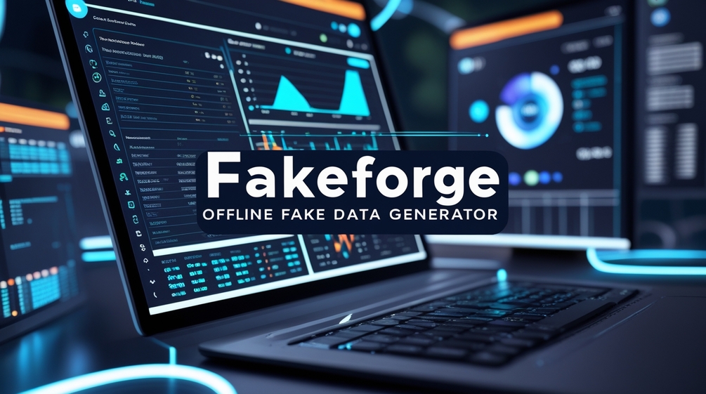 FakeForge – Offline Fake Data Generator (Source Code)