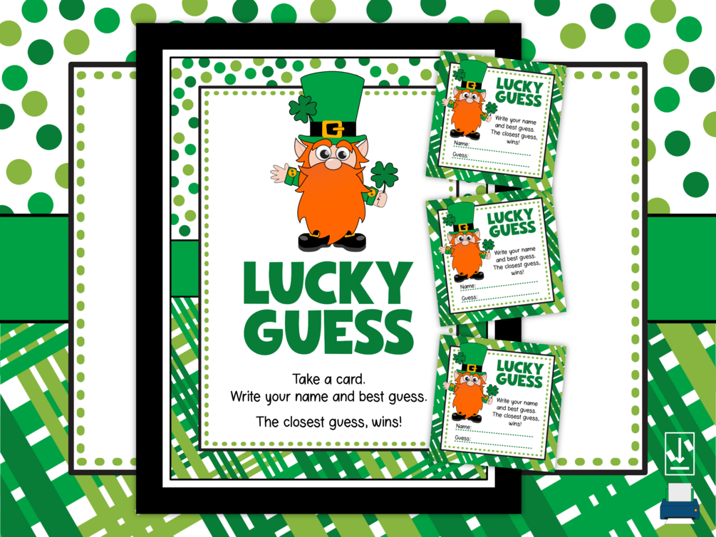 Guess How Many St. Patrick's Day Game (PDF)