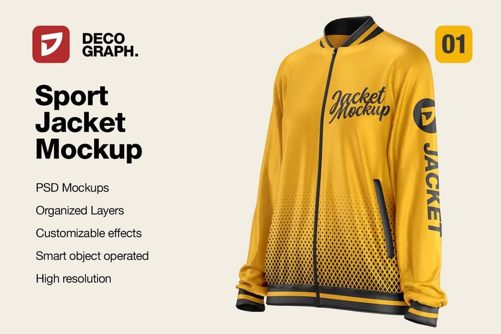 Sport Jacket Mockup