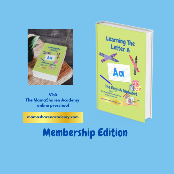 Learning The Letter A (Ebook/Membership Edition)