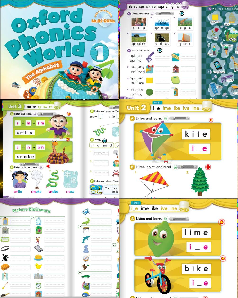 ESL Learning Materials - OXFORD PHONICS 1-4
