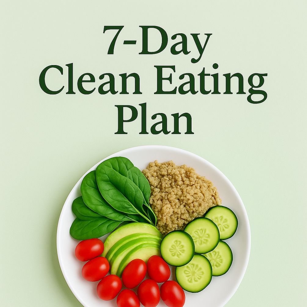7-Day Clean Eating Plan for Beginners — Easy, Affordable & Healthy Meals