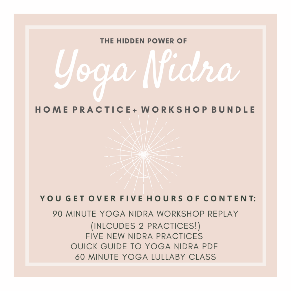The Hidden Power of Yoga Nidra Home Practice + Workshop Bundle