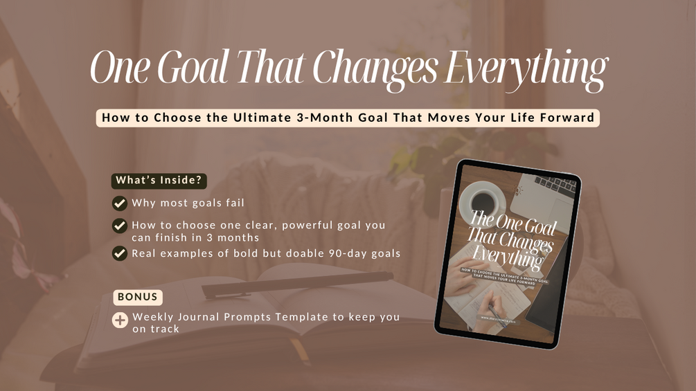 The One Goal That Changes Everything (How to Choose the Ultimate 3 ...