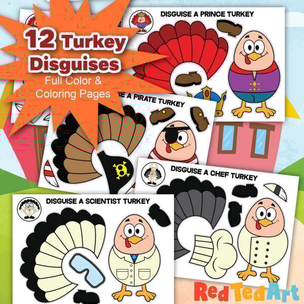Disguise a Turkey/ Disguise a Pumpkin Bundle Discount!