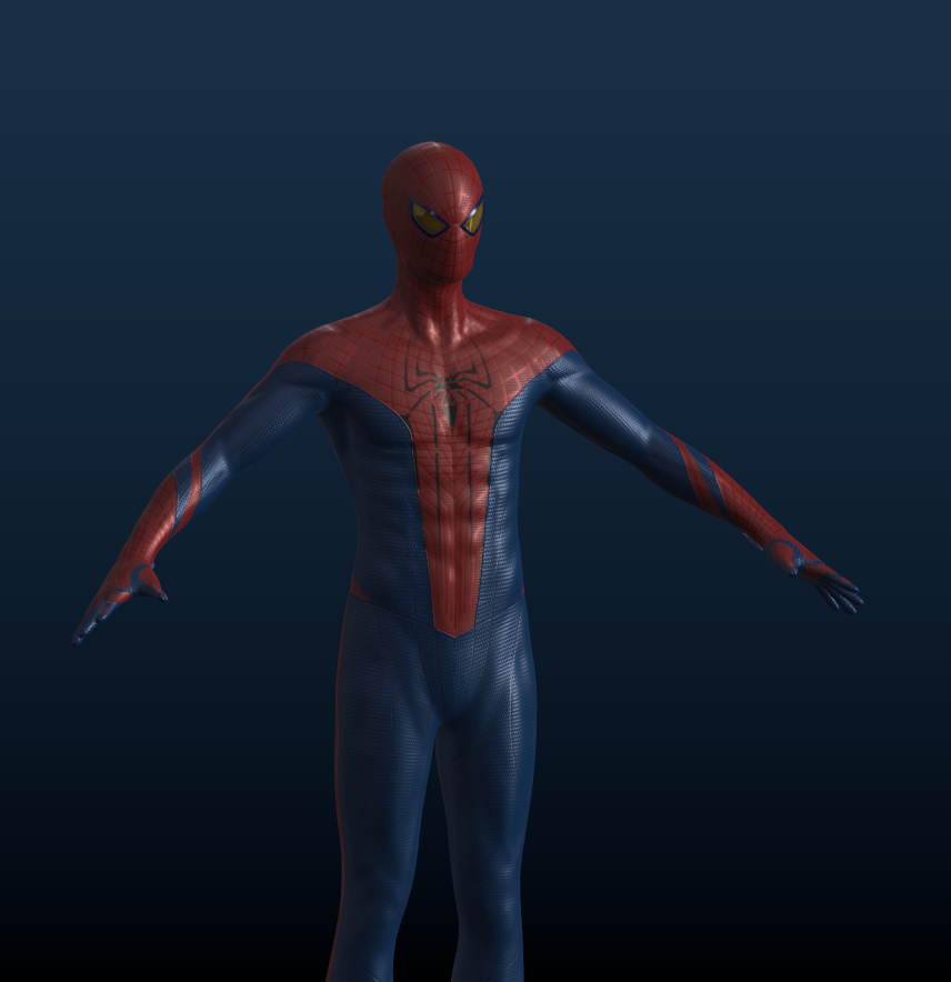 The Amazing Spider-Man Bundle (TEXTURES FOR LAIR MALE BASE!!)