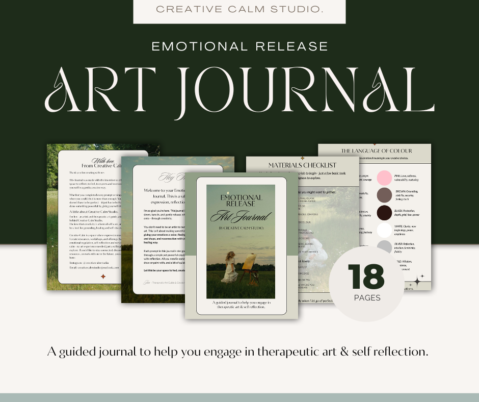 Emotional Release Art Journal