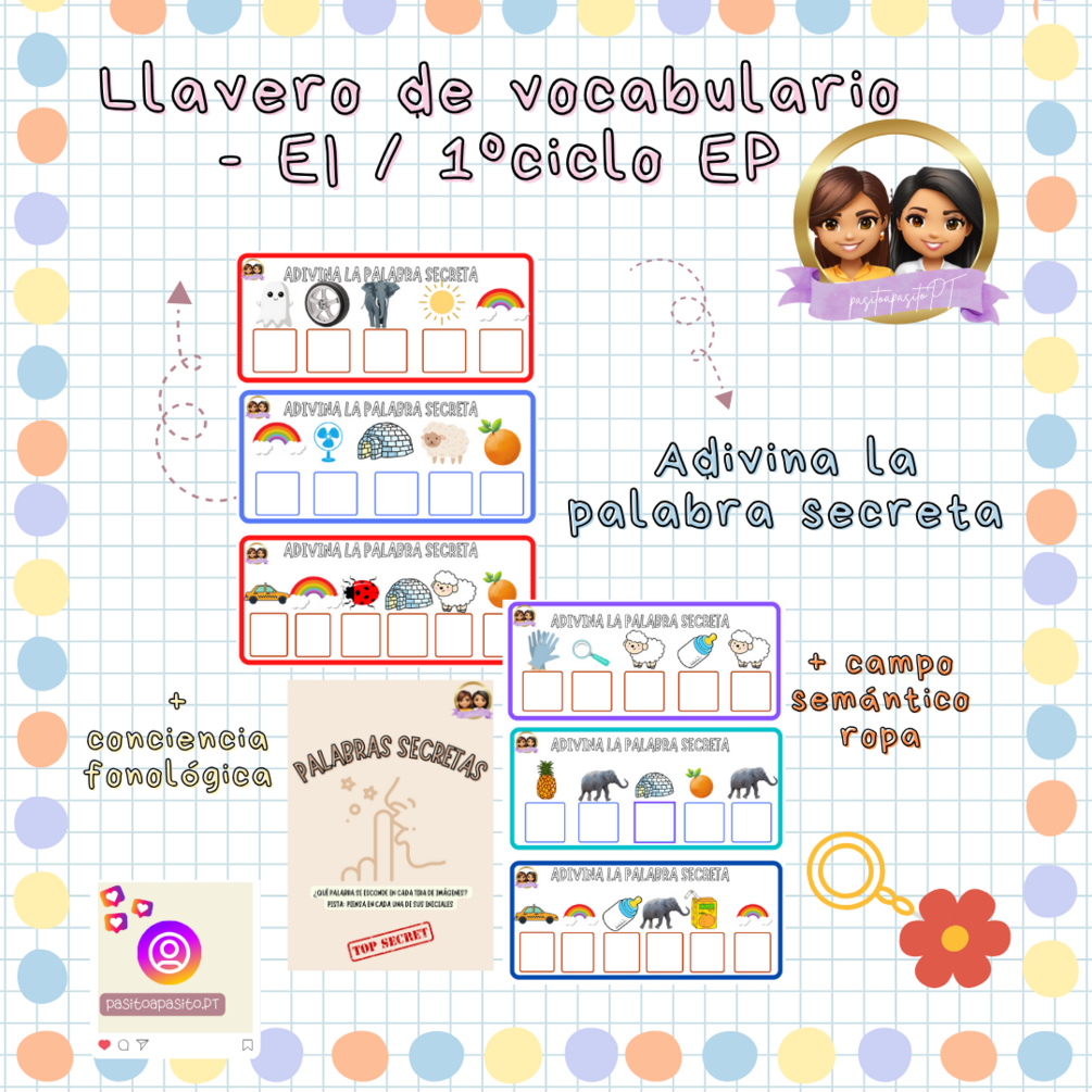 Llavero de palabras secretas