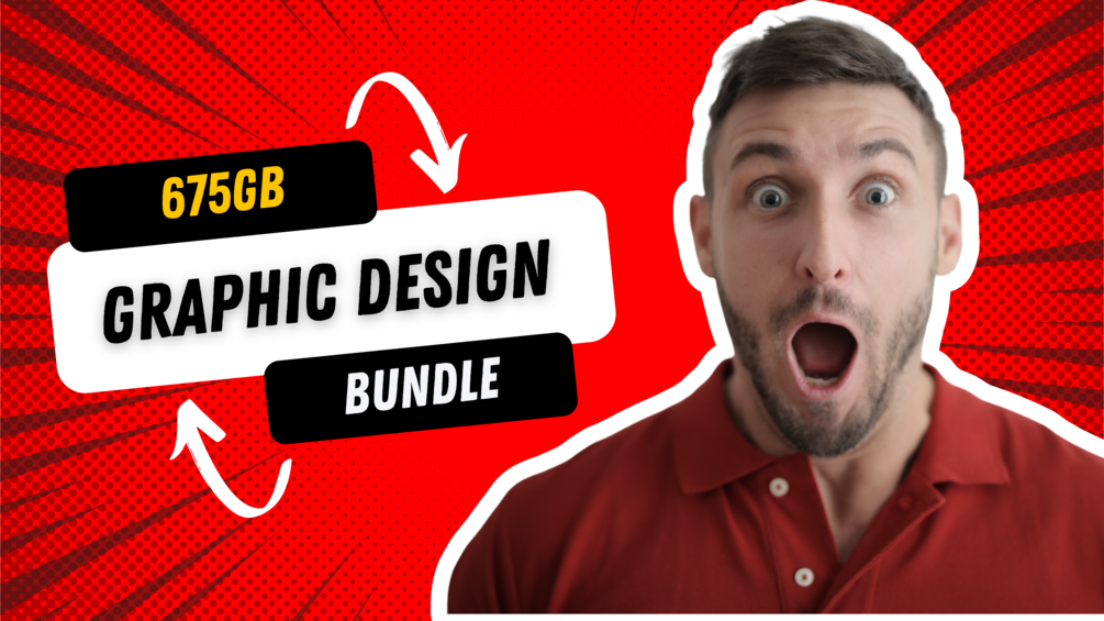 650+ GB Ultimate Graphic Bundle Graphic Design Pack 2024