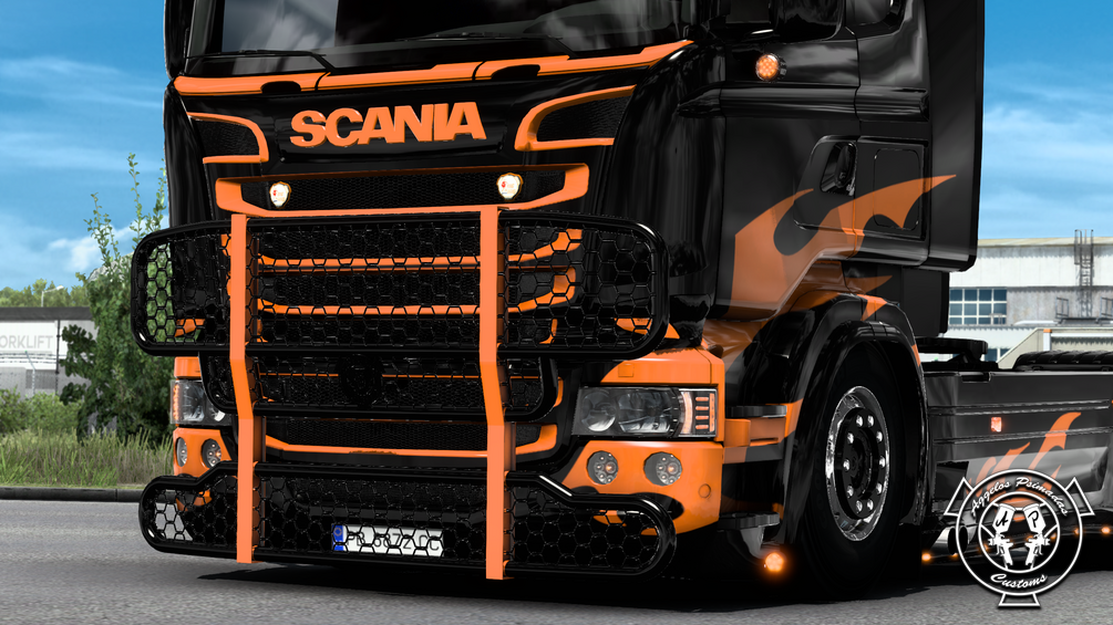 Scania R Black Is Back Skin (RJL)