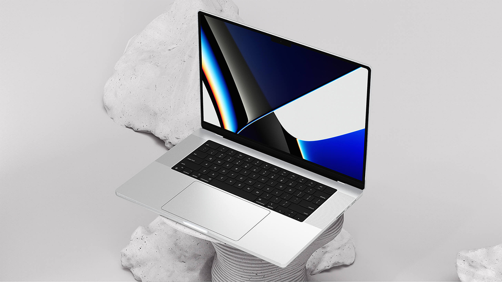 Macbook Pro 2021 Light & Dark Mode Mockup