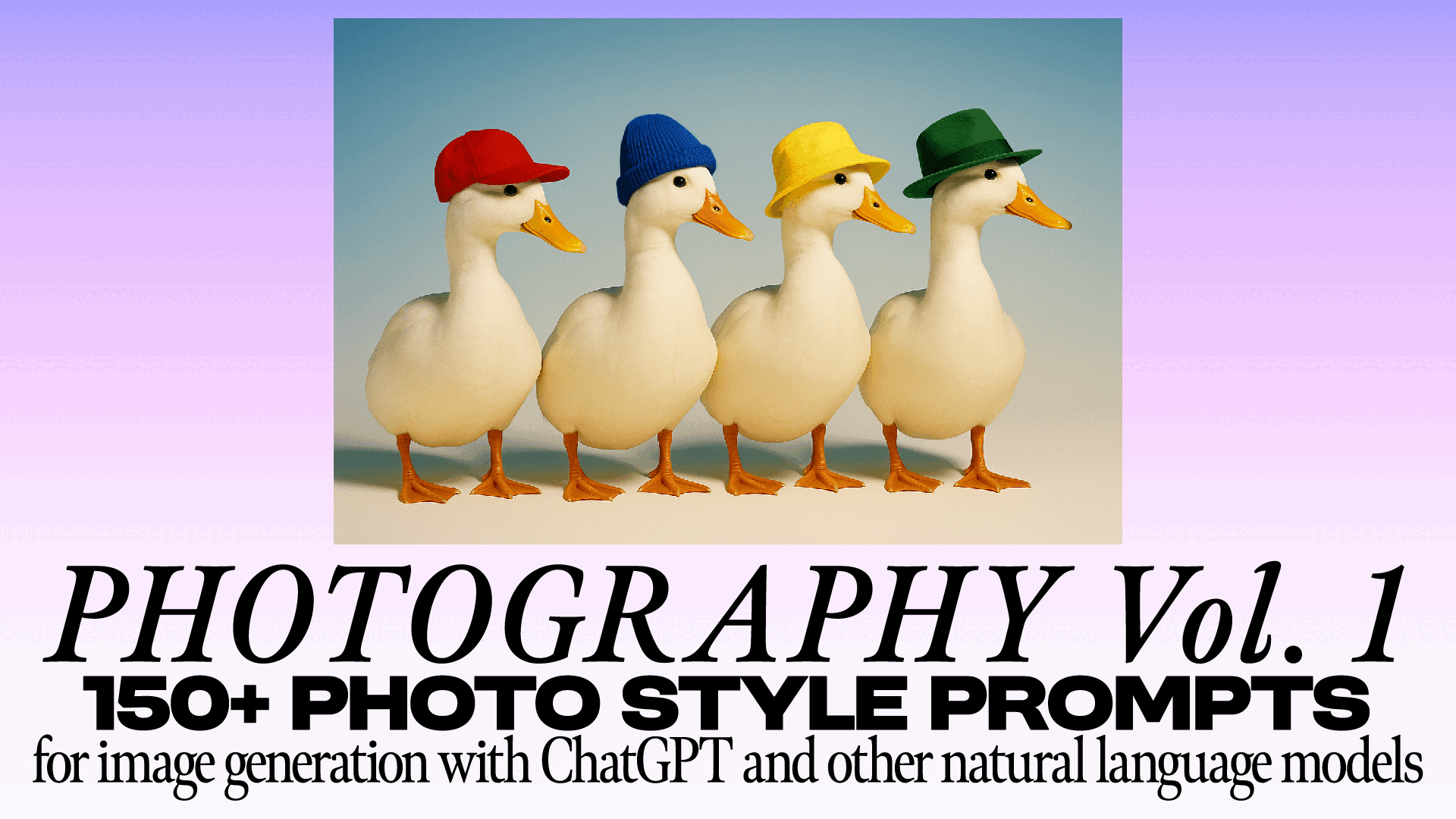 PromptCo Photography Vol 1: 150+ Photo Style Prompts