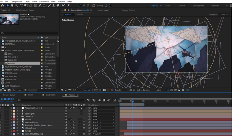 MV drops 1 - After Effects