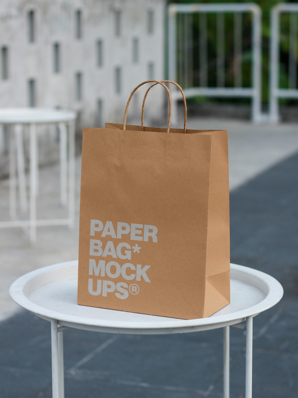 Outdoor Paper Bag Mockup Bundle (PSD)_M241002