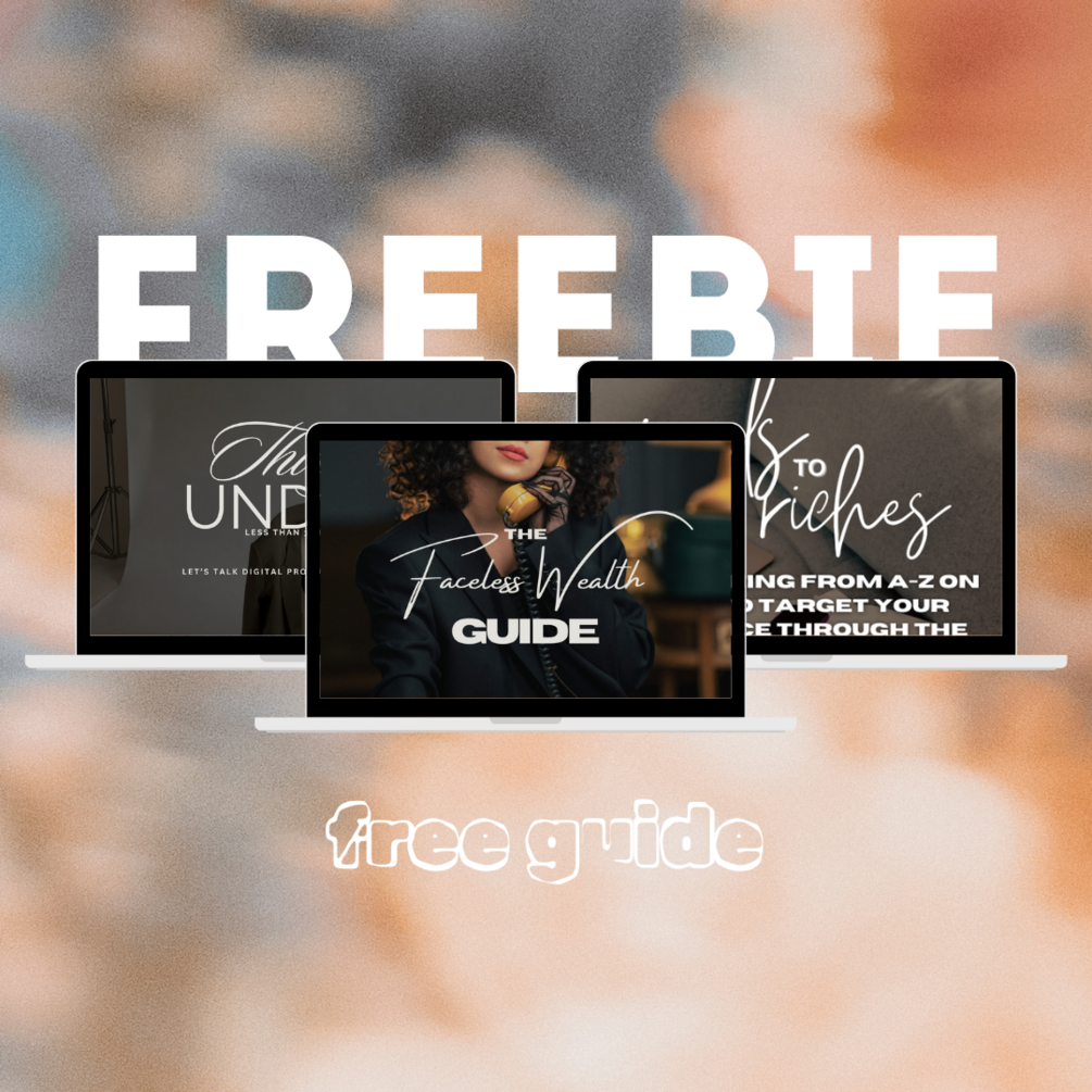 Freebie From Zigwrr: Faceless Digital Marketing Guide