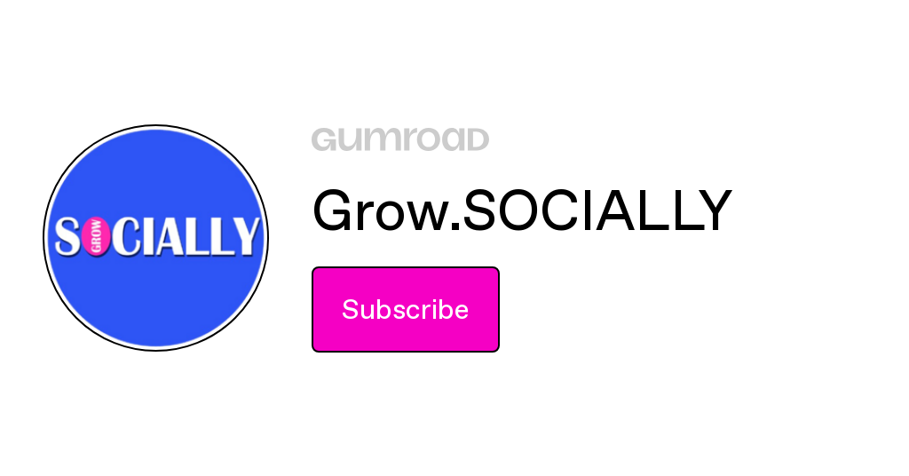 Grow.SOCIALLY