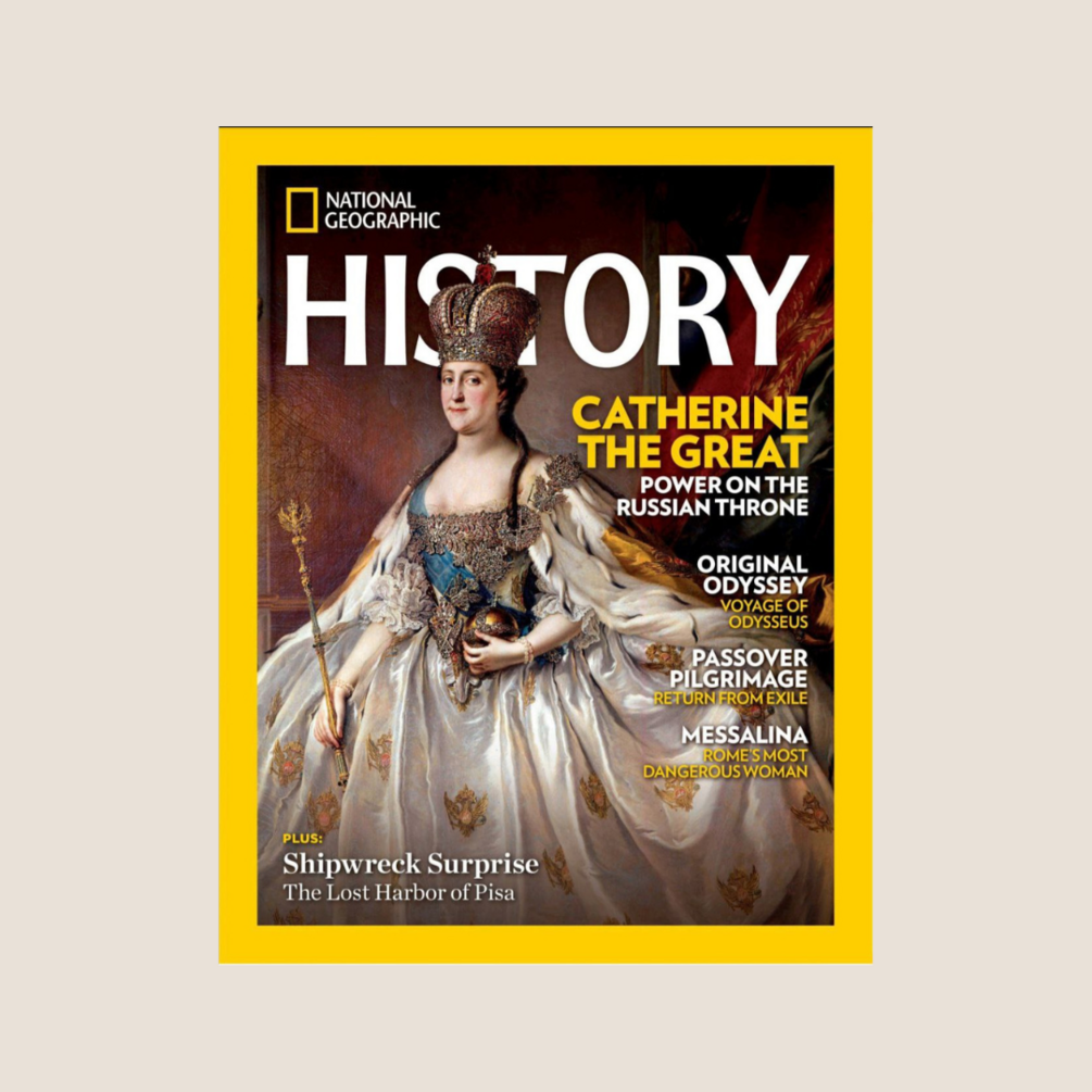 National Geographic History - Catherine The Great Power on The Russian Throne (DIGITAL MAGAZINE)