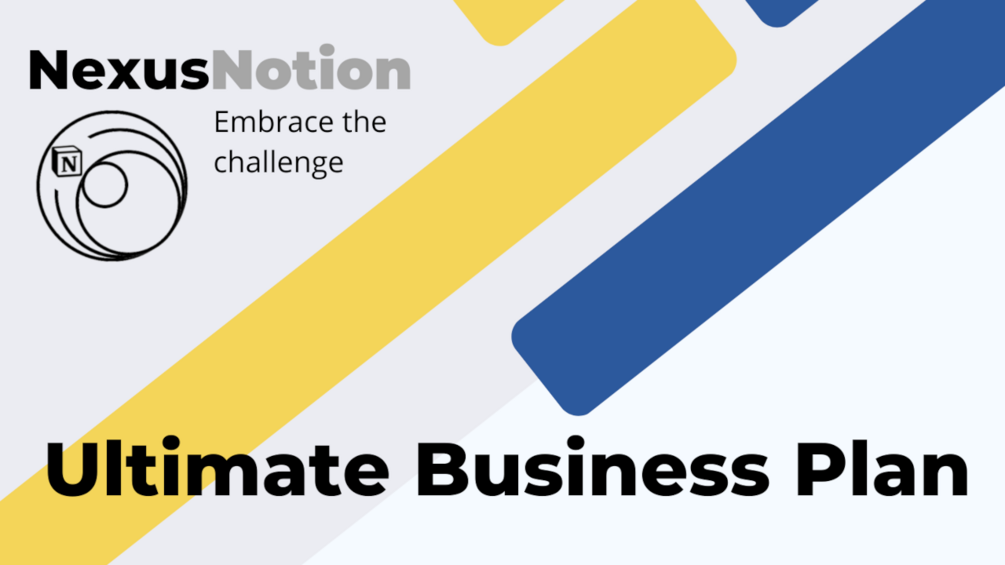 The Ultimate Business Plan