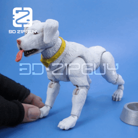 DOGE GUY Fully Poseable Action Figure