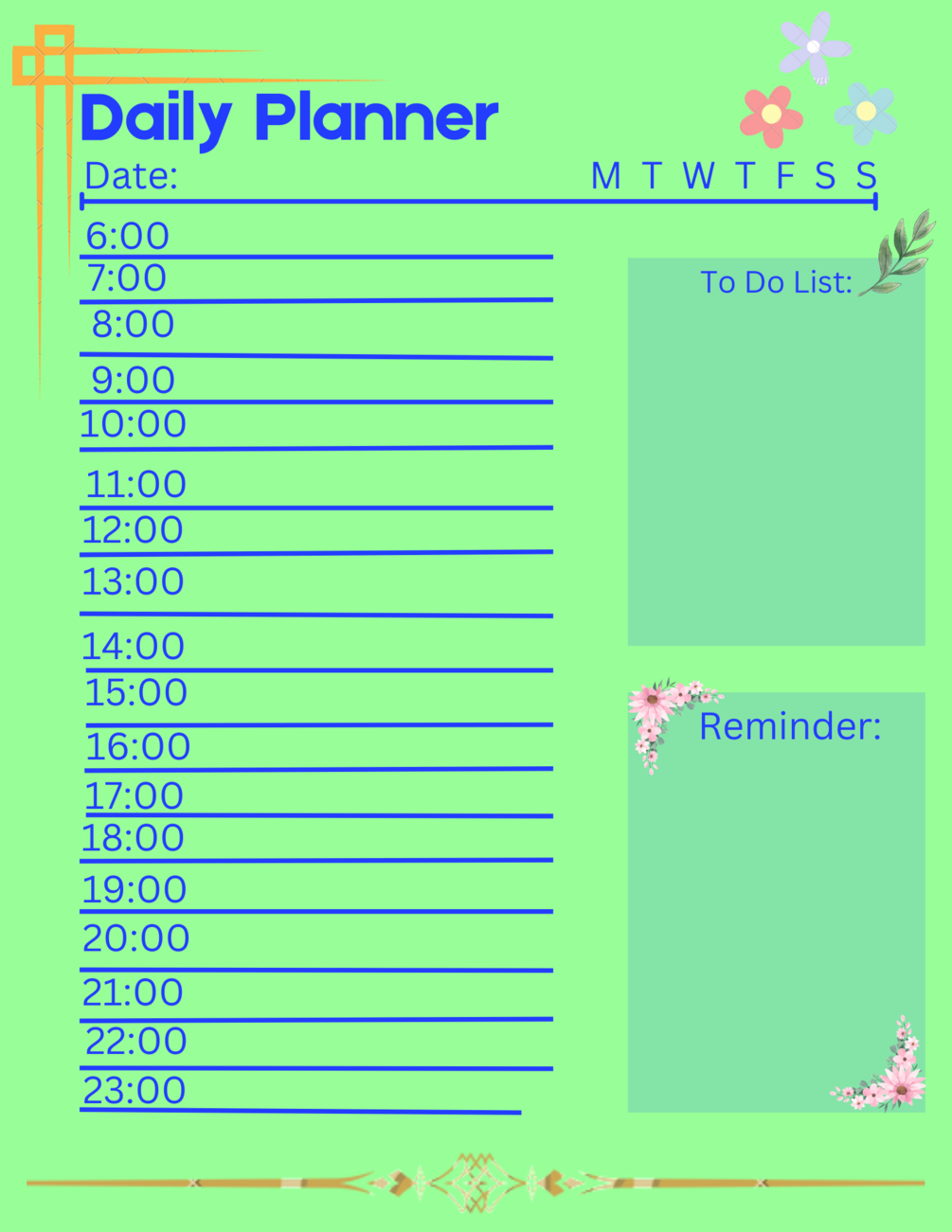 Your Perfect Day Planner