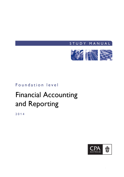 Financial Accounting and Reporting Volume IV