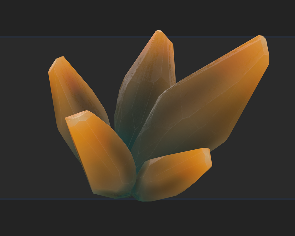 Low Poly Crystal set