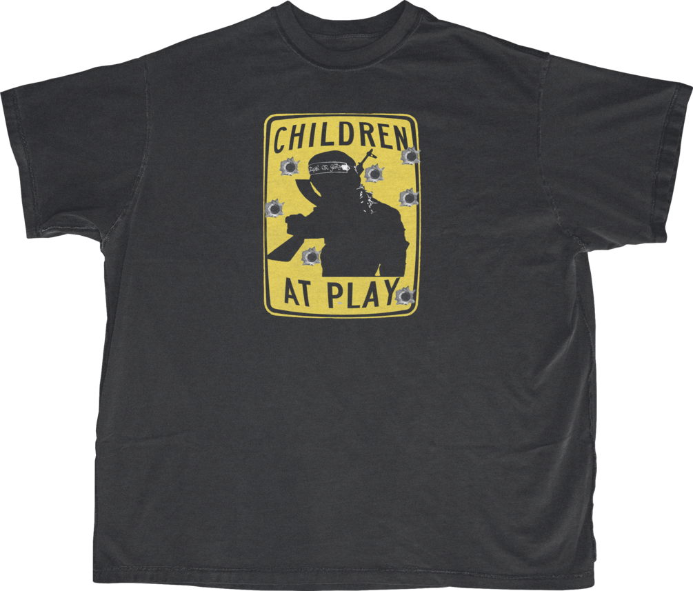 Children At Play Tee (Black)