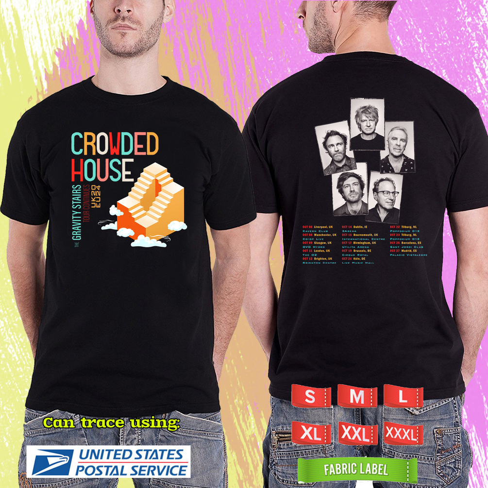 CROWDED HOUSE GRAVITY STAIRS U.KINGDOM TOUR 2024. CROWDED HOUSE TOUR ...