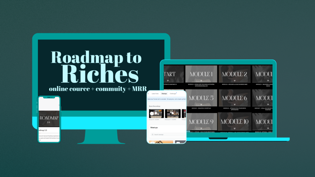 RoadMap 2.0 - RoadMap to Riches MRR