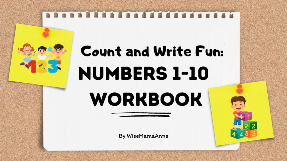Count & Write Fun: Numbers 1-10 Workbook