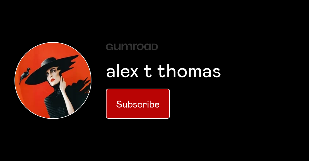 alex t thomas