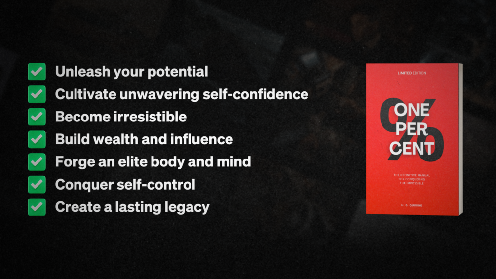 One Percent — The Definitive Manual for Conquering the Impossible
