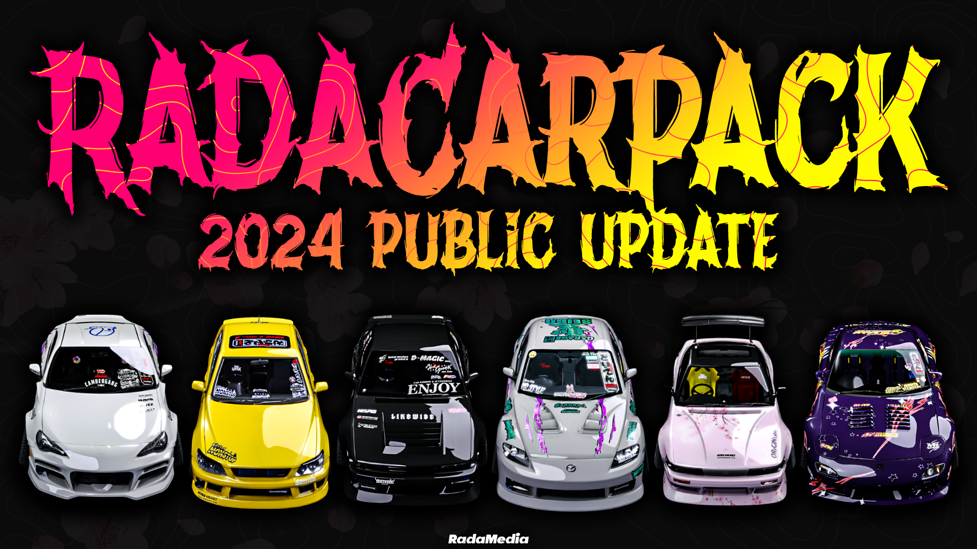 Car pack Public update - RadaGarage