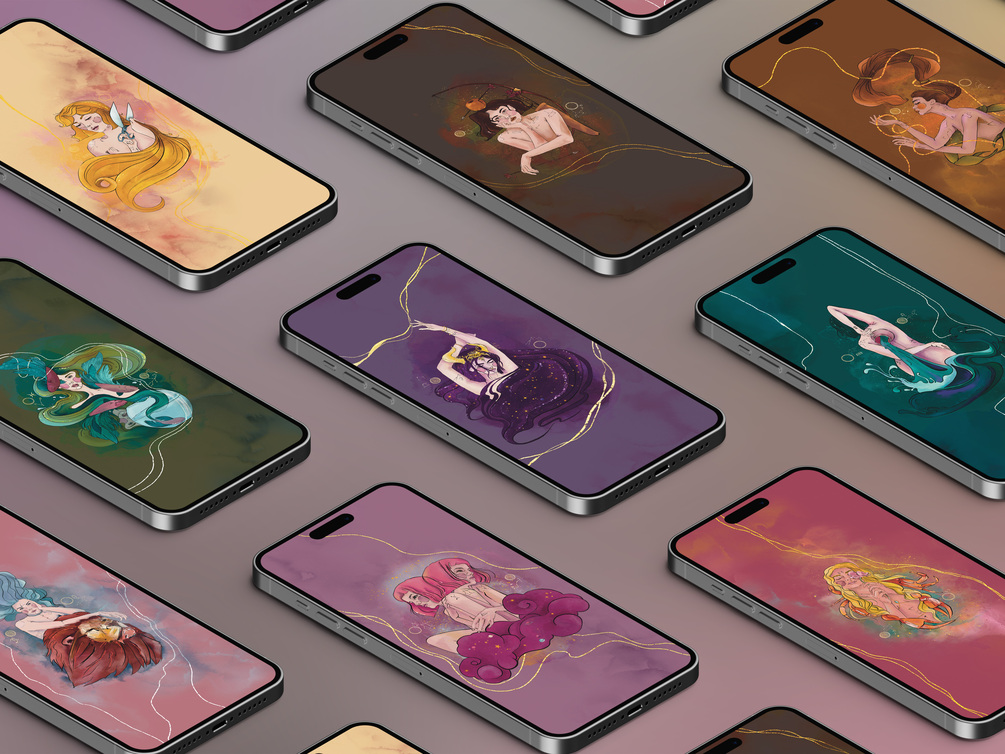 Zodiac Mobile Wallpaper Pack by MashTo