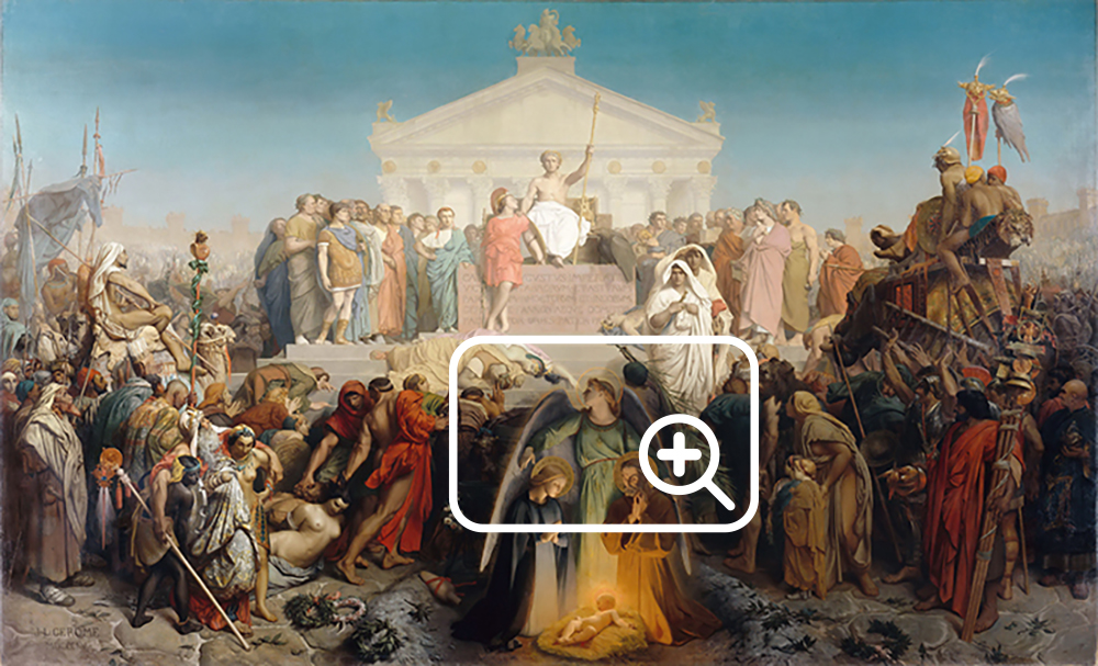 121 digital images of Jean-Leon Gerome paintings, people landscape ...